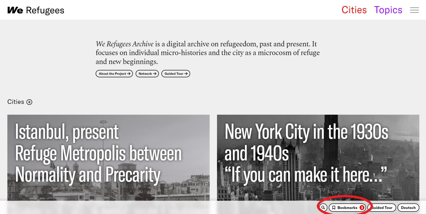 Bookmarks • We Refugees Archive